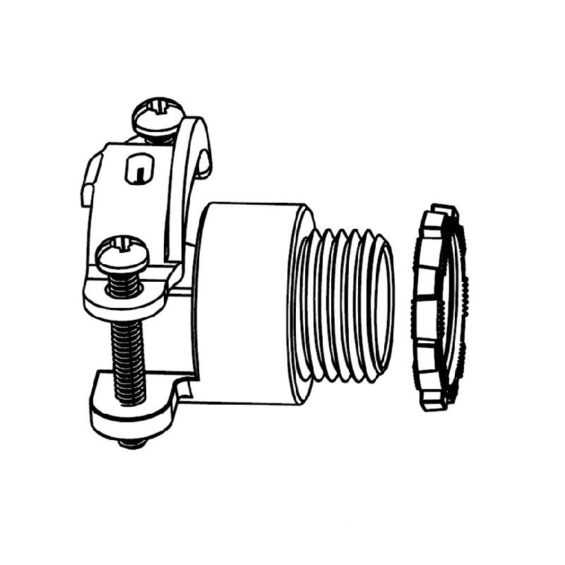 Conduit Fitting, Screw In Coupling